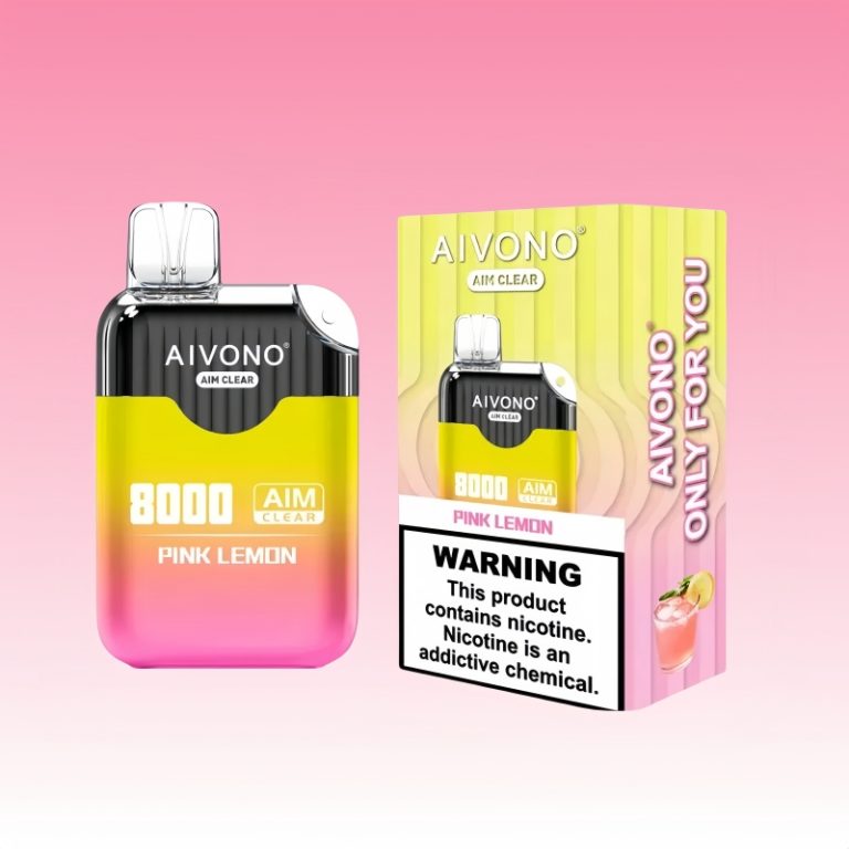 Bar køb billig puff bar Aivono Aim Clear 8000 Puffs | pris 33,84kr ...