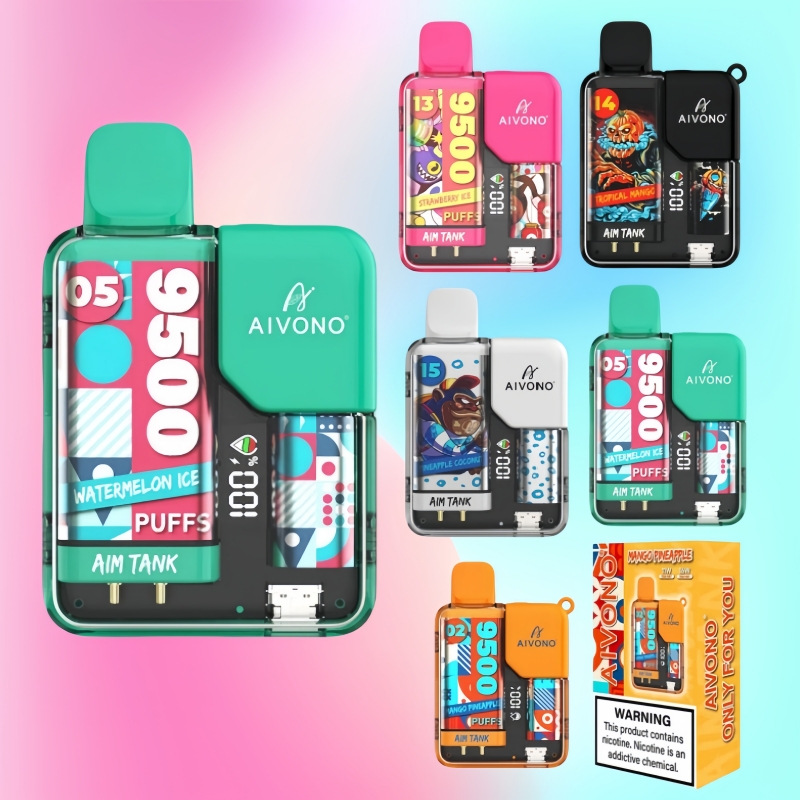 Bar køb billig puff bar Aivono Aim Tank 9500 Puffs | pris 38,07kr ...