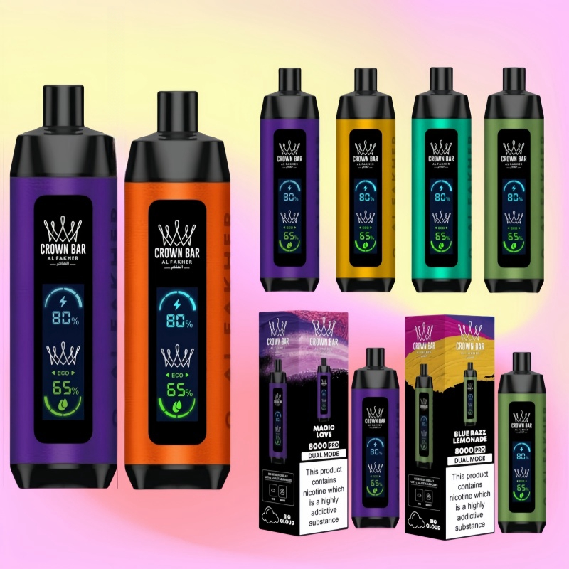 Bar køb billig puff bar Al Fakher Crown Bar 8000 Pro Puffs | pris 46 ...
