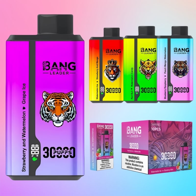 Bar køb billig puff bar Bang Leader 30000 Puffs | pris 46,54kr. | Danmark