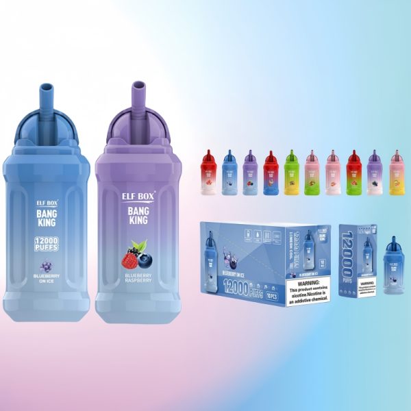 Bar køb billig puff bar Elf Box BK 12000 Puffs | pris 38,07kr. | Danmark
