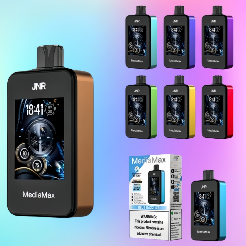 Bar køb billig puff bar JNR Mediamax 40000 Puffs | pris 59,25kr. | Danmark