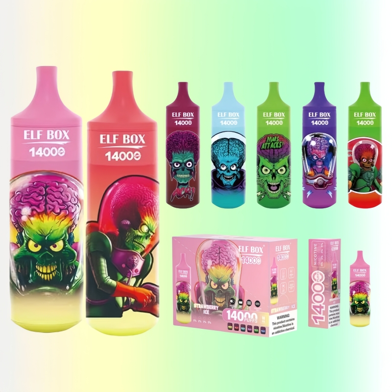 Bar køb billig puff bar Elf Box 14000 Puffs | pris 42,31kr. | Danmark