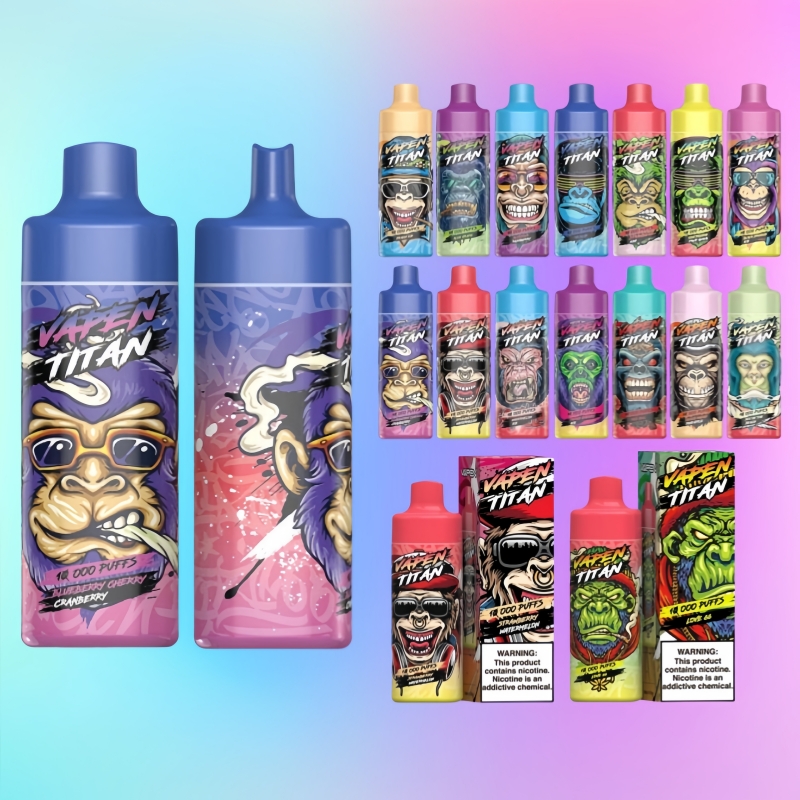 Bar køb billig puff bar Vapen Titan 10k Puffs | pris 39,34kr. | Danmark
