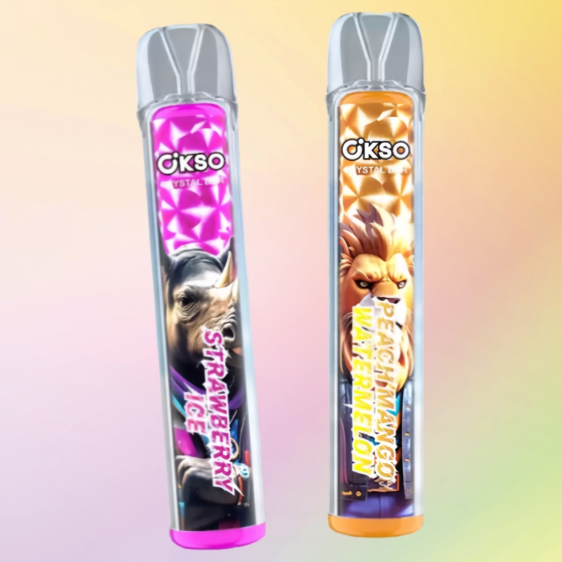 Bar køb billig puff bar OKSO Crystal Bar 800 Puffs | pris 36,42kr ...