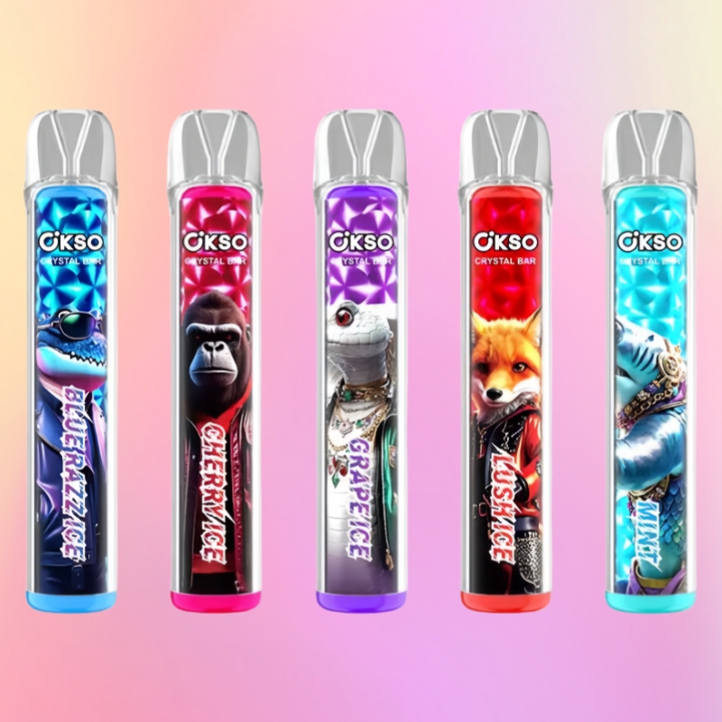 Bar køb billig puff bar OKSO Crystal Bar 800 Puffs | pris 36,42kr ...