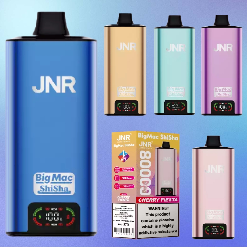 Bar køb billig puff bar JNR Big Mac Shisha 80000 Puffs | pris €13,64 ...